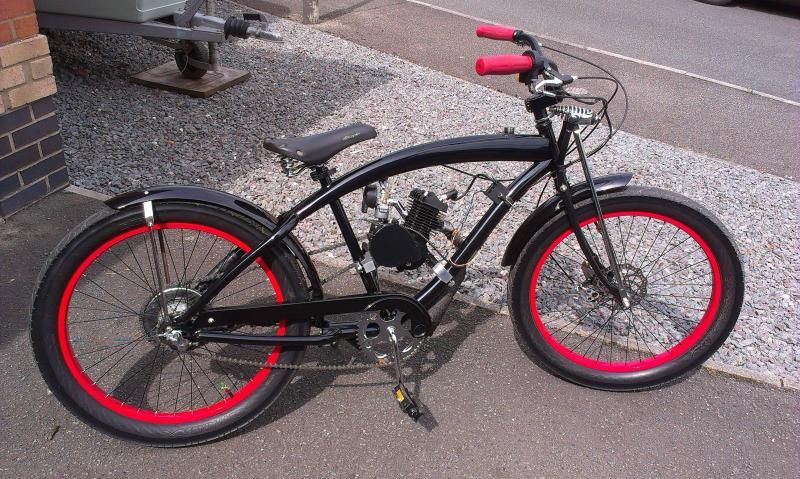 Nirve 'Skulls' In-frame tank, disc brake etc | Motorized Bicycle Engine Kit Forum